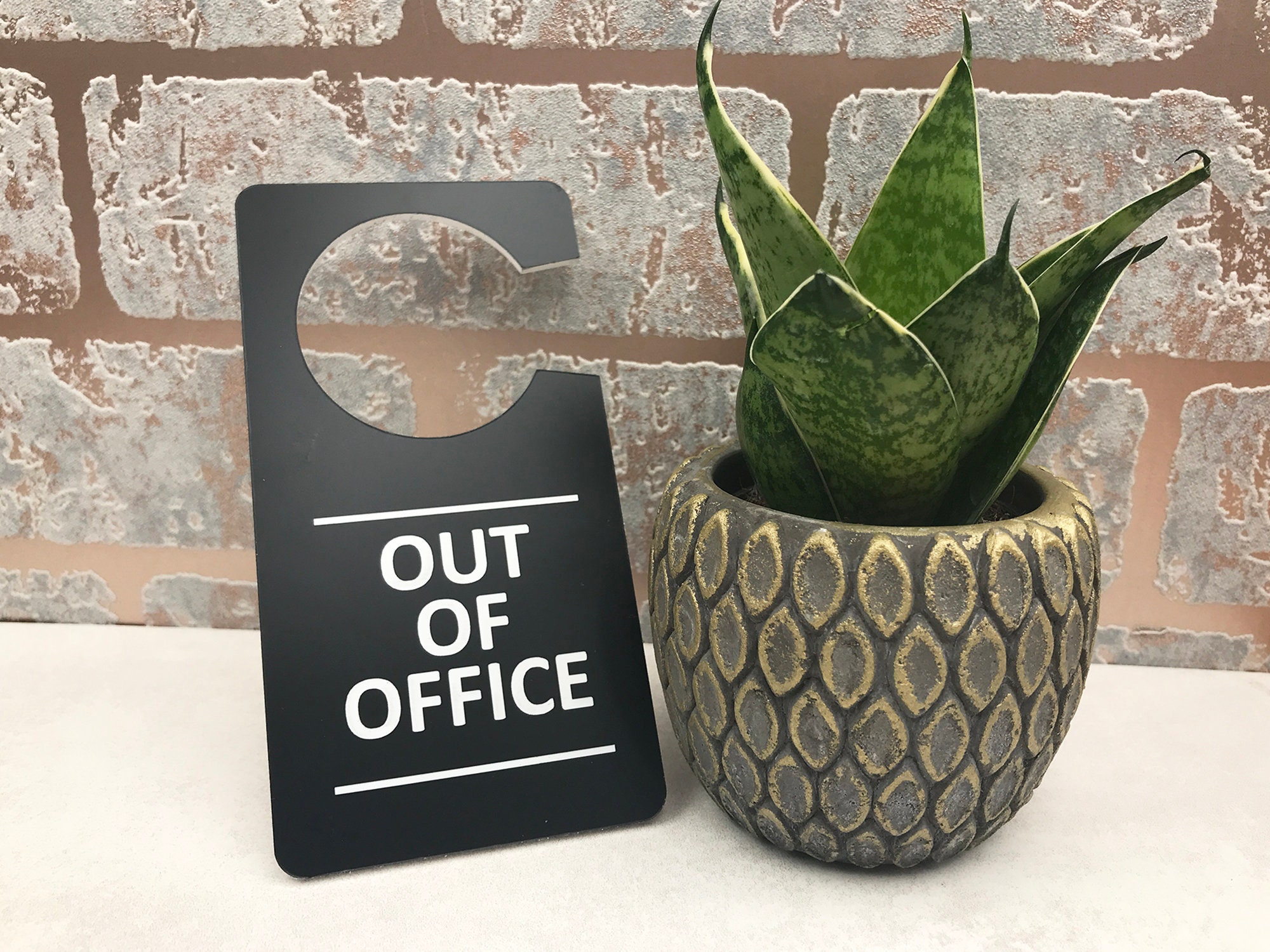 Out of Office Door Hanger Sign Hang on Your Office Door to - Etsy Australia