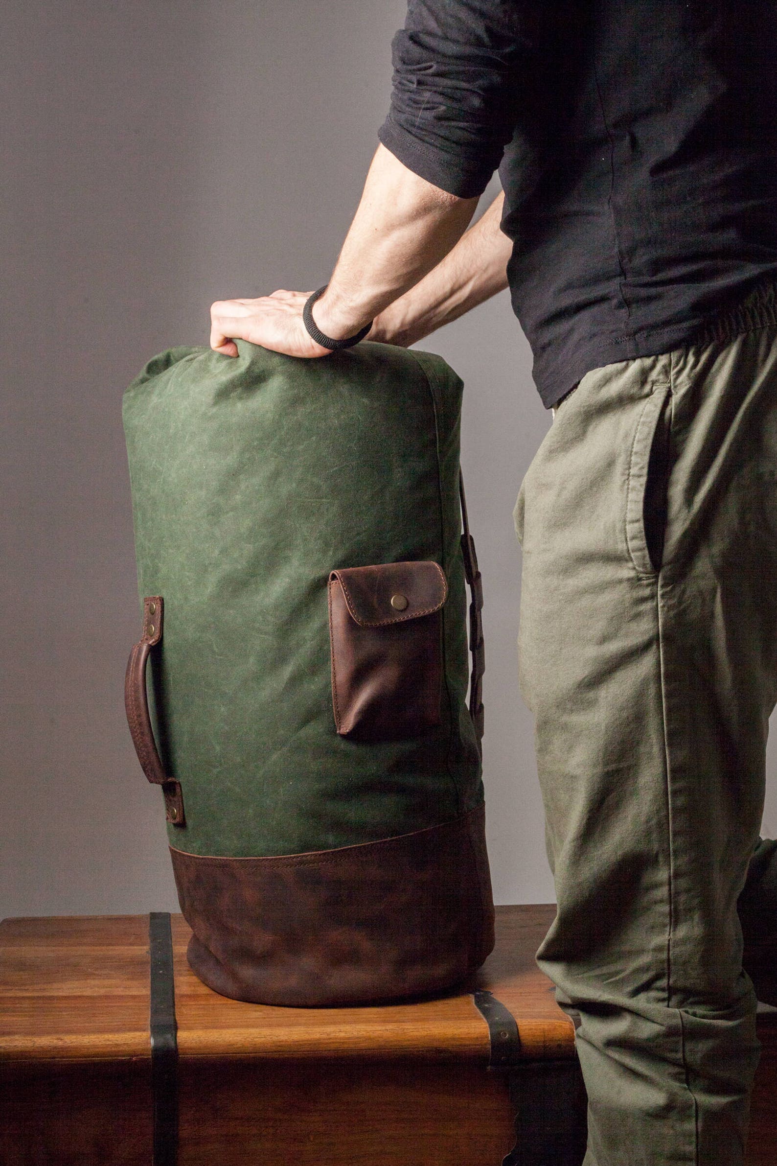 Military Duffel Bag, Water-repellent Duffle Bag, Army Style Duffle ...