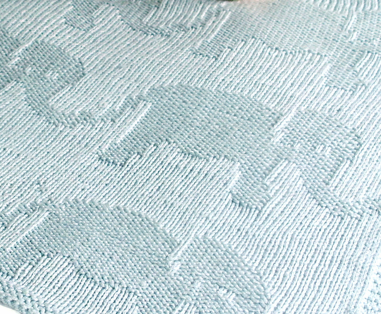 Easy Baby Blanket Knitting Pattern / Baby Elephant Blanket / - Etsy