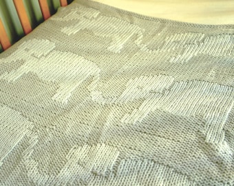 Baby Elephant Blanket Knitting Pattern - Etsy
