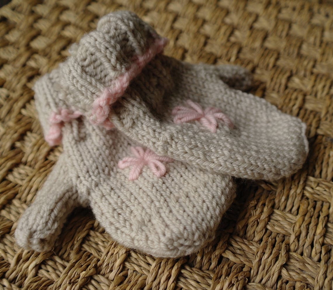 Beginner Baby Mitten Knitting Pattern / Baby Mittens / Toddler | Etsy UK
