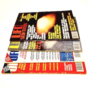 Vintage UFO Magazines 4 Issues UFO Sightings and Annuals From 1980 and ...
