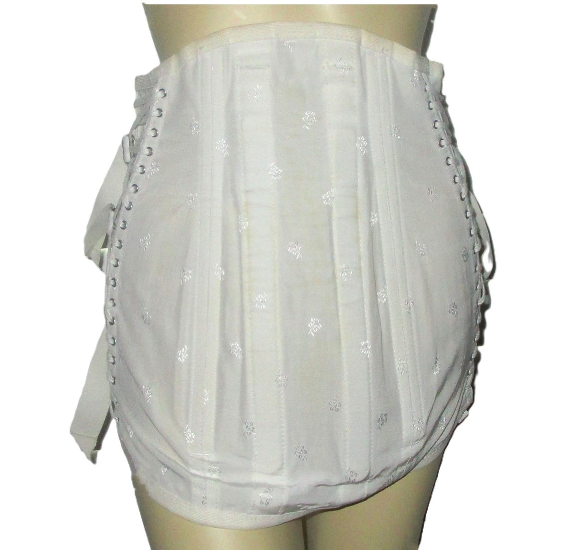 Vintage Medical Corset Boned White Girdle With Box 28W 36H - Etsy