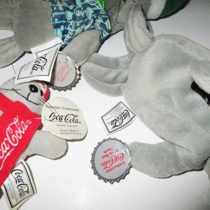 90s Coke Plush Seals Coca Cola Bean Bag Animals 3pc NWT - Etsy