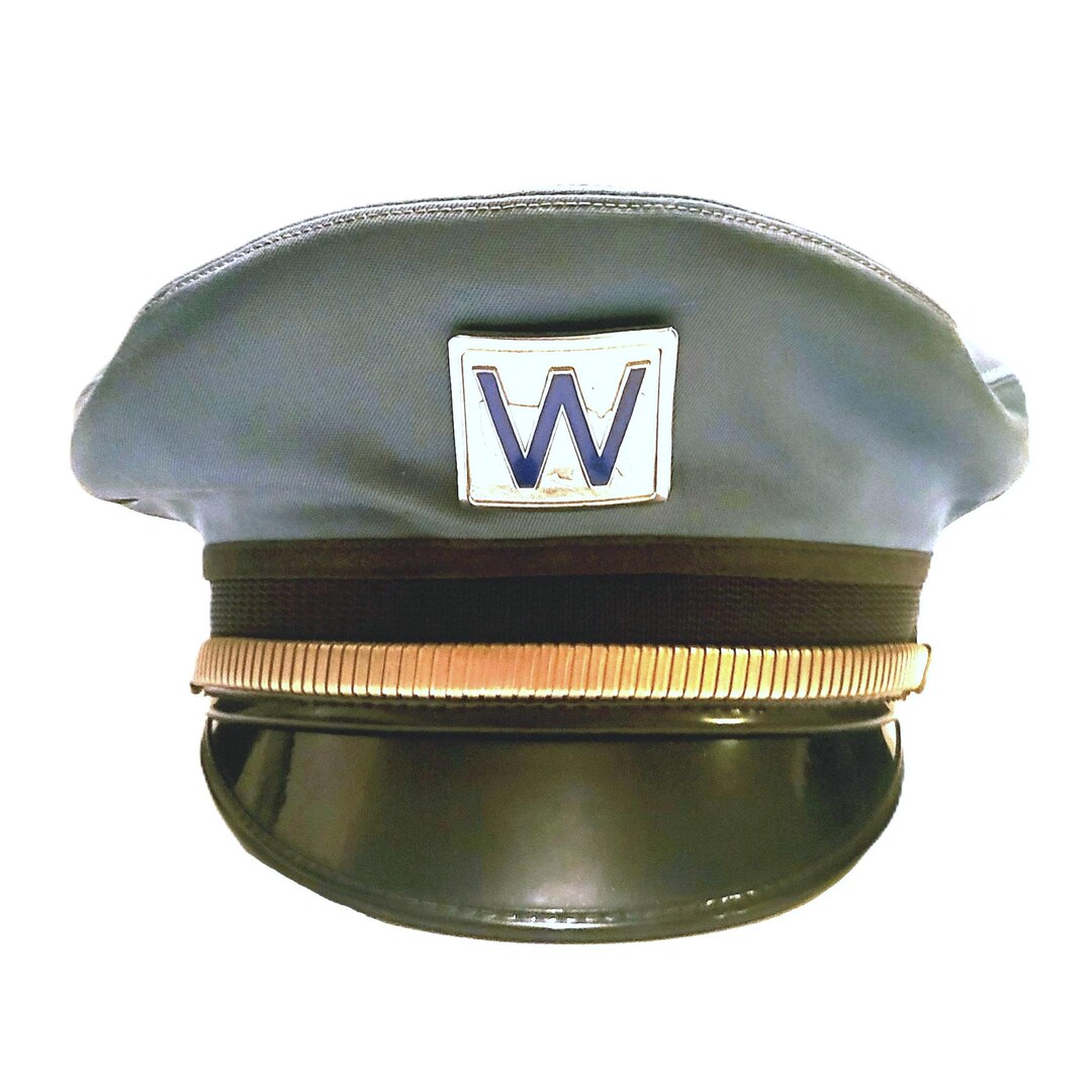 70s Uniform Hat Lamar Uniforms FL Cap With W Hat Badge Size 7.5 - Etsy