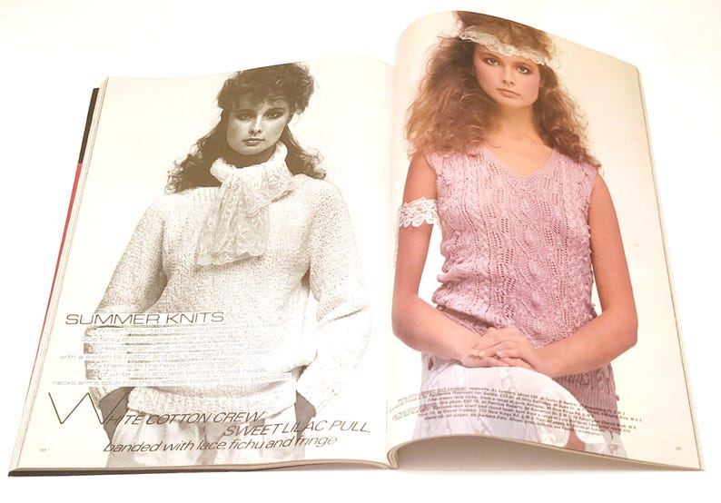 May 1981 Vogue UK Magazine 80s Fashion Sloane Condren Cover - Etsy