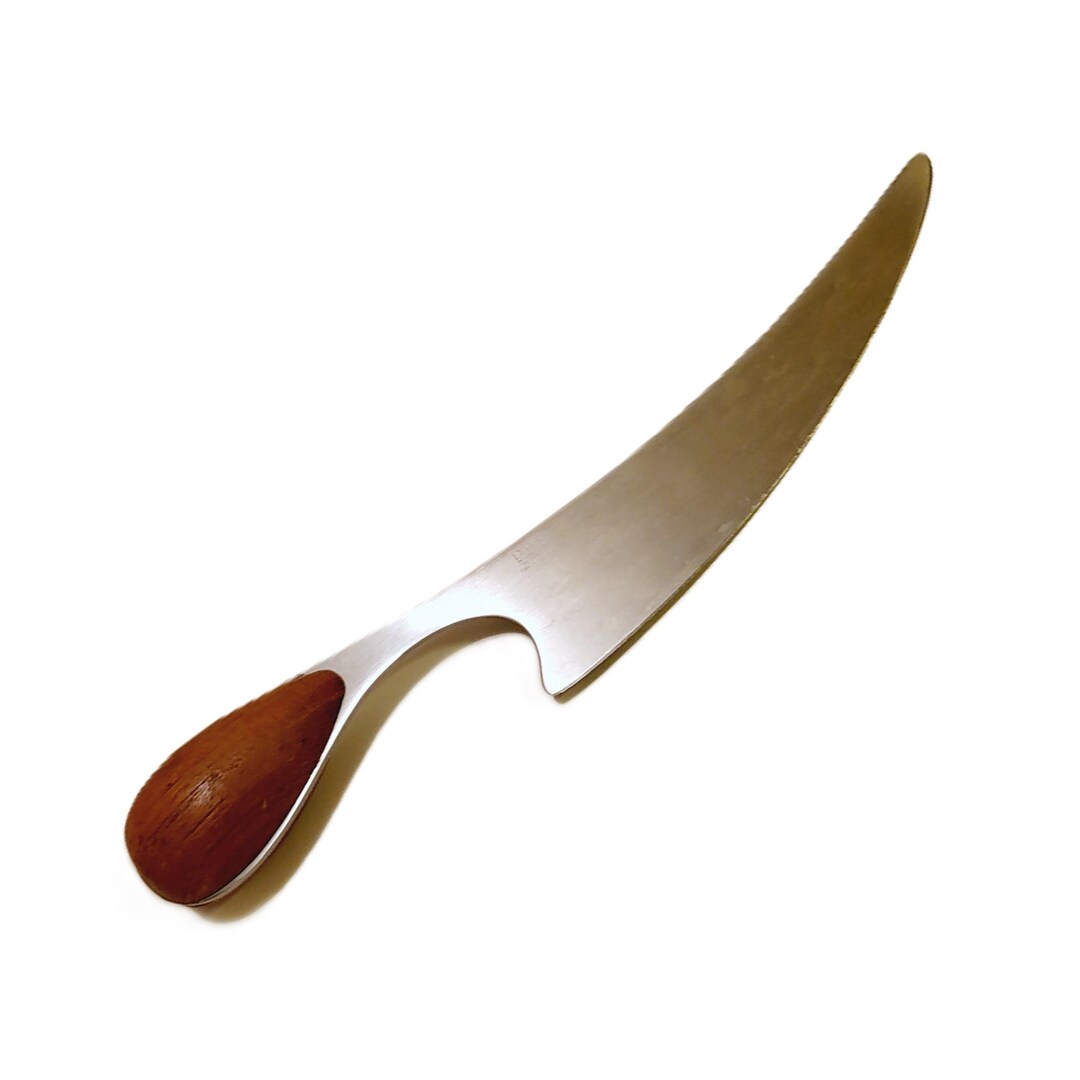 Vintage Dansk Cheese Knife With Teak Handle 9.5 Long - Etsy