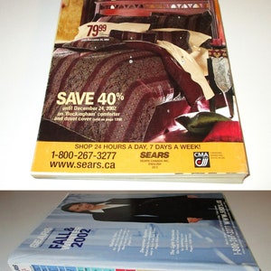 2002 Sears Catalogue Fall and Winter Vintage Advertising - Etsy Canada