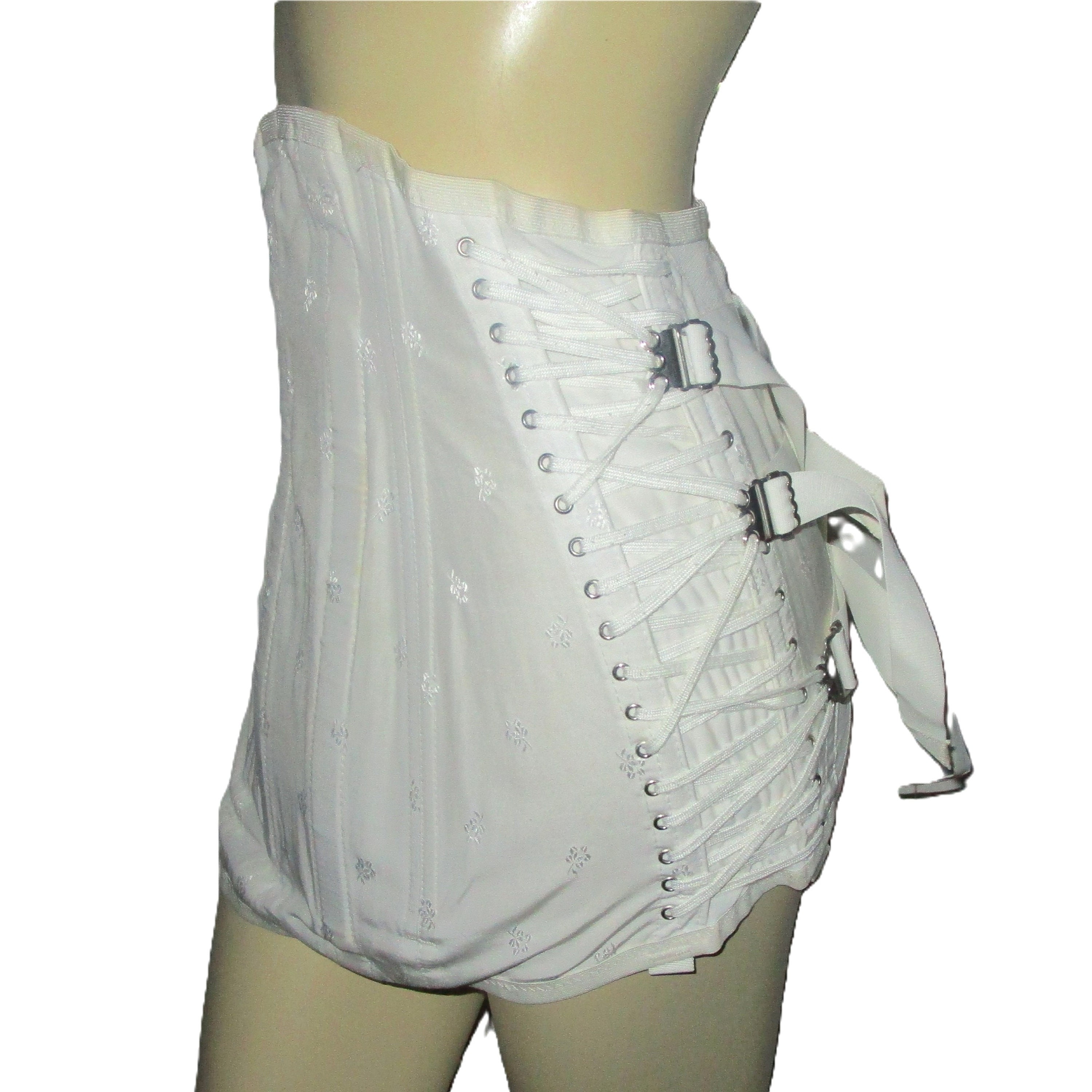 Vintage Medical Corset Boned White Girdle With Box 28W 36H - Etsy