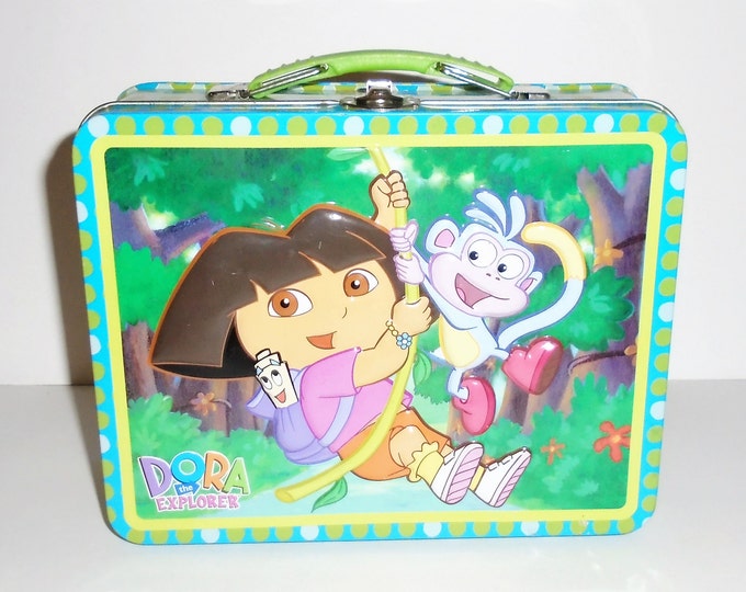 Vintage Dora the Explorer Lunch Box W Candy Land Collectors Tins - Etsy