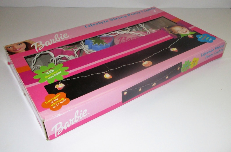 Barbie Party Lights Fruit Shapes Lifestyle String Lights Boxed - Etsy