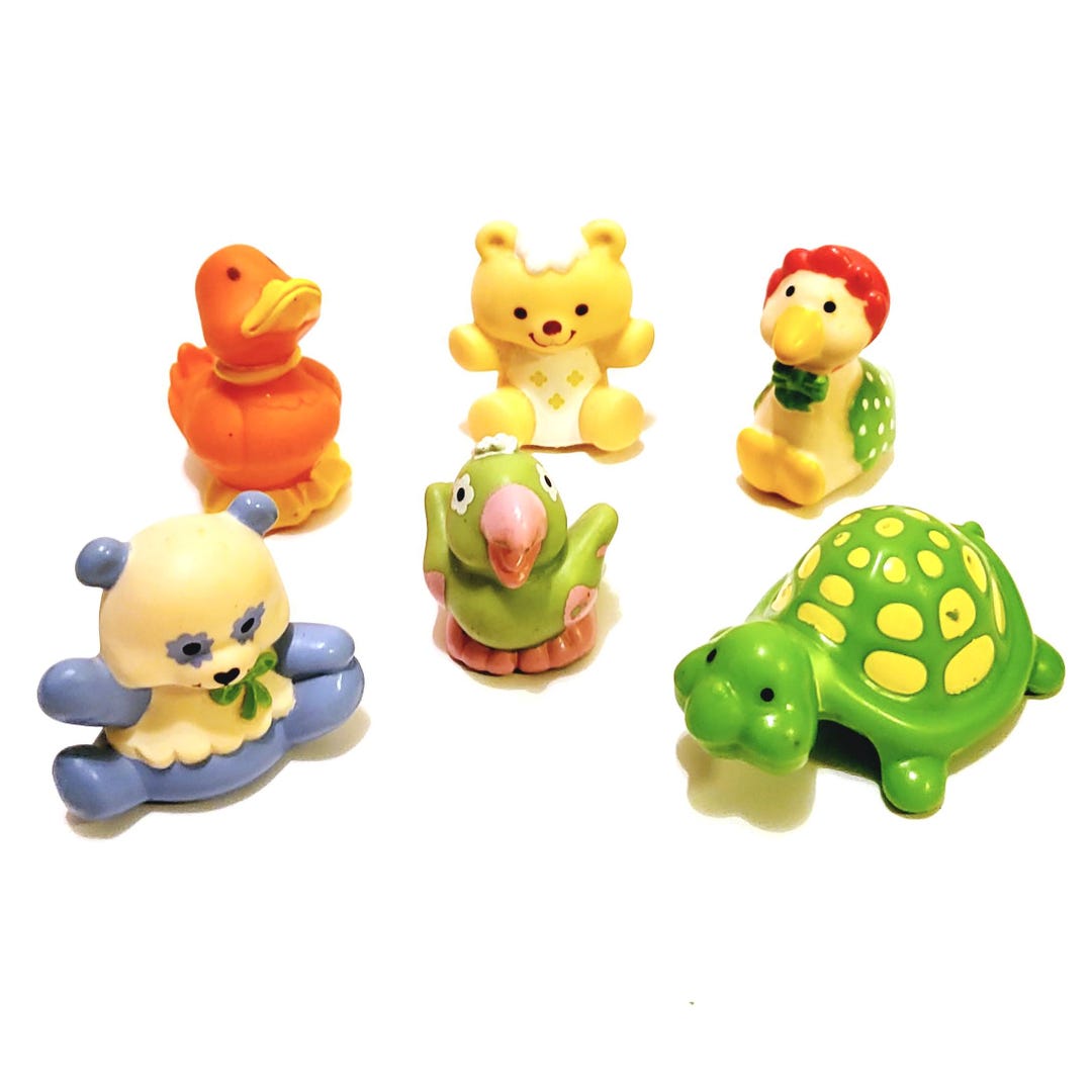 80s Strawberry Shortcake Pets Lot Kenner Toys and MLP Duck Pet 6pc - Etsy