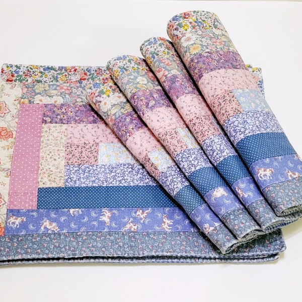 Patchwork Placemats - Etsy