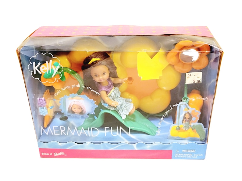 2001 Kelly Mermaid Fun AA and Barbie & Kelly Fashion Avenue Sets NRFB ...