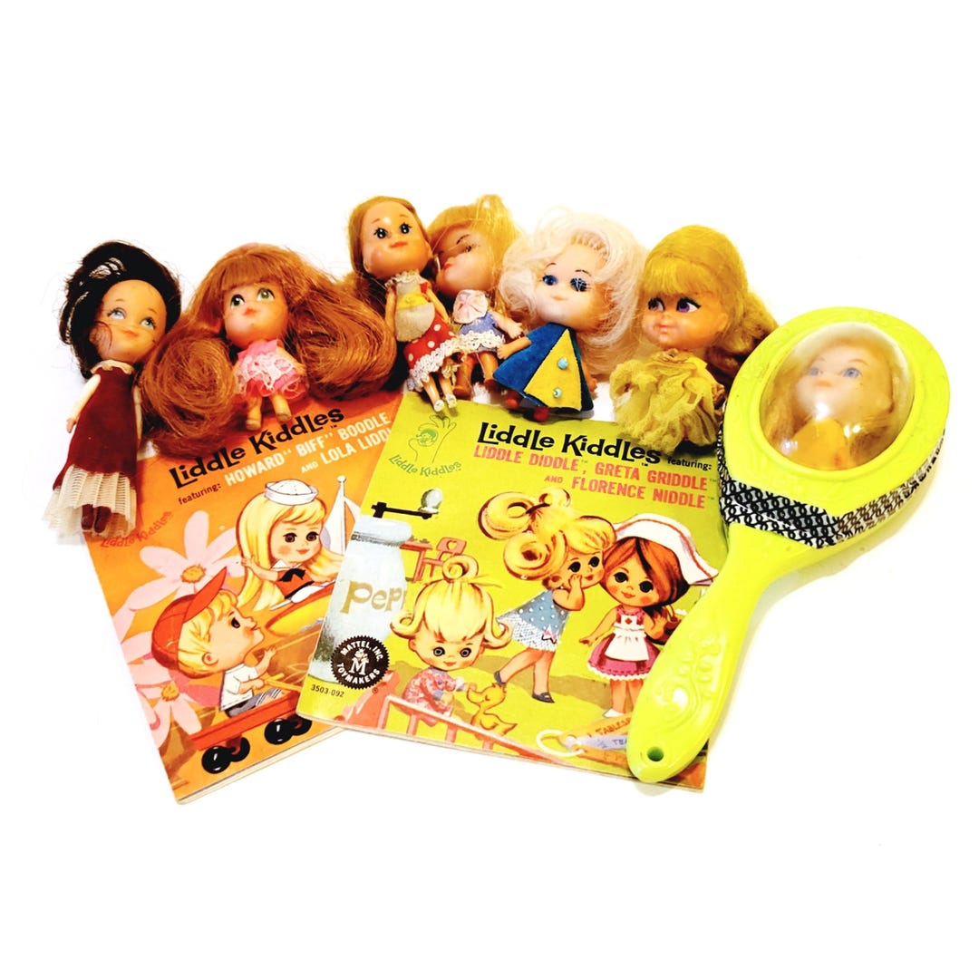 Vintage Liddle Kiddles and Miniature Dolls Lot With 2 Booklets 9pc - Etsy