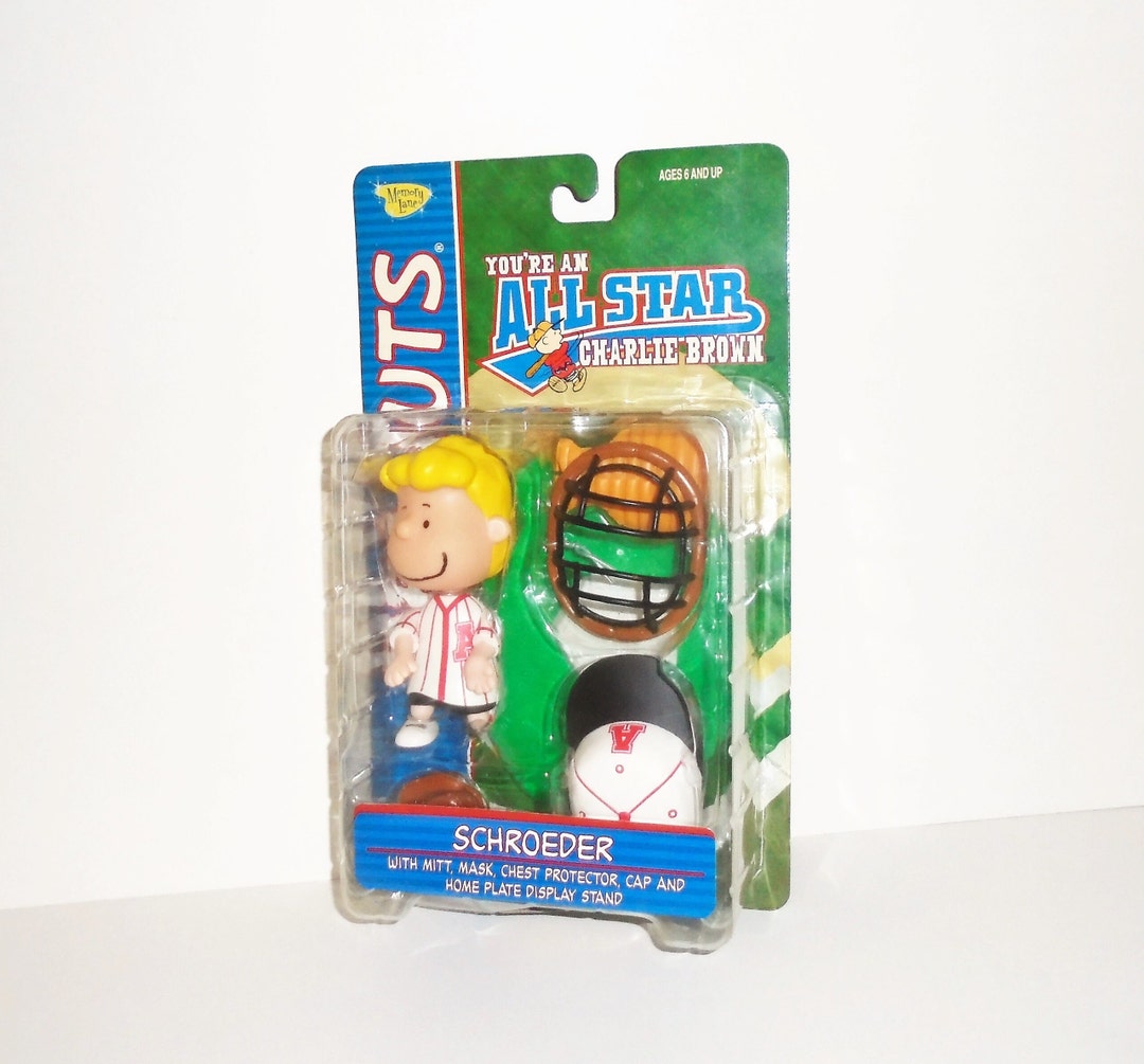Schroeder Figure You're an All Star Charlie Brown Vintage Peanuts NIP ...