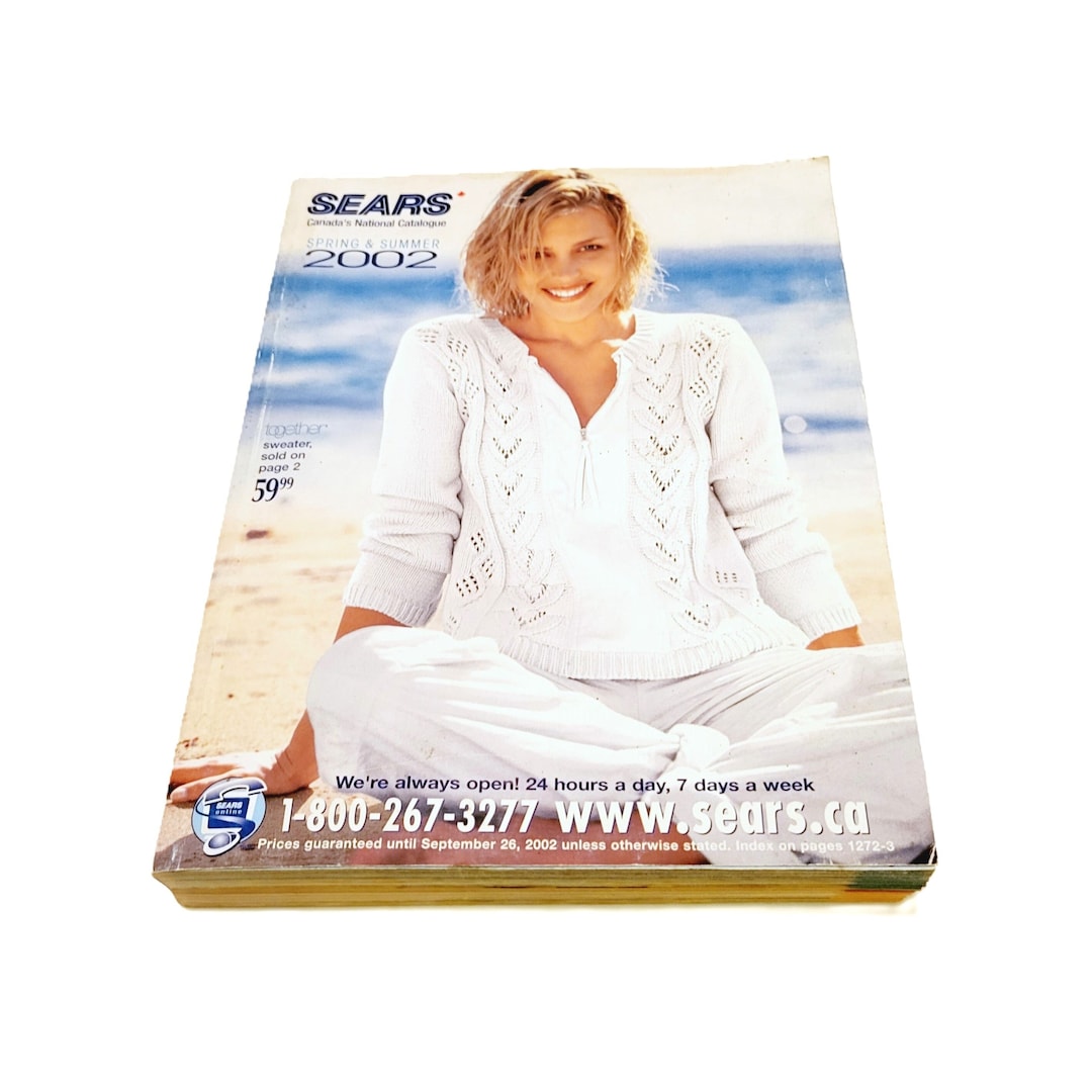 2002 Sears Catalog Spring and Summer Vintage Advertising - Etsy Canada