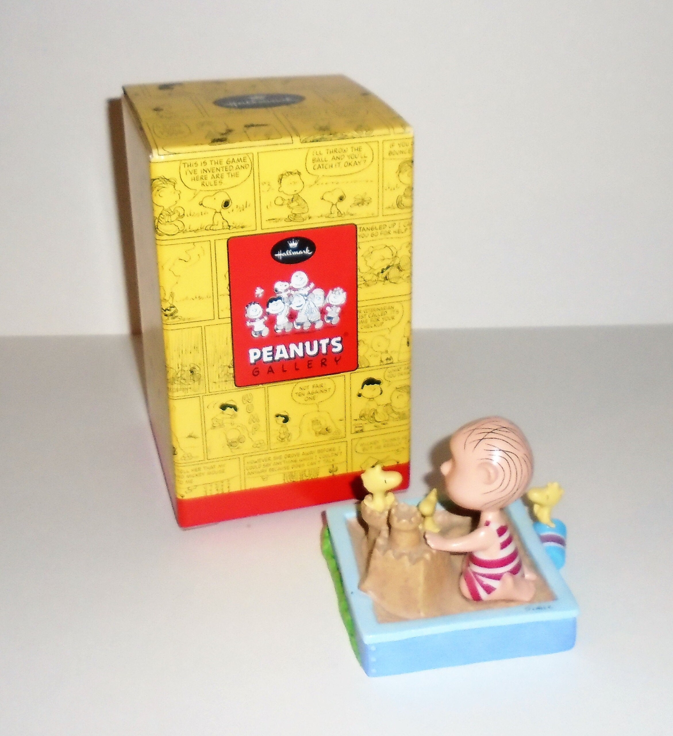 2000 Linus Figurine Peanuts Gallery King of the Sandbox - Etsy