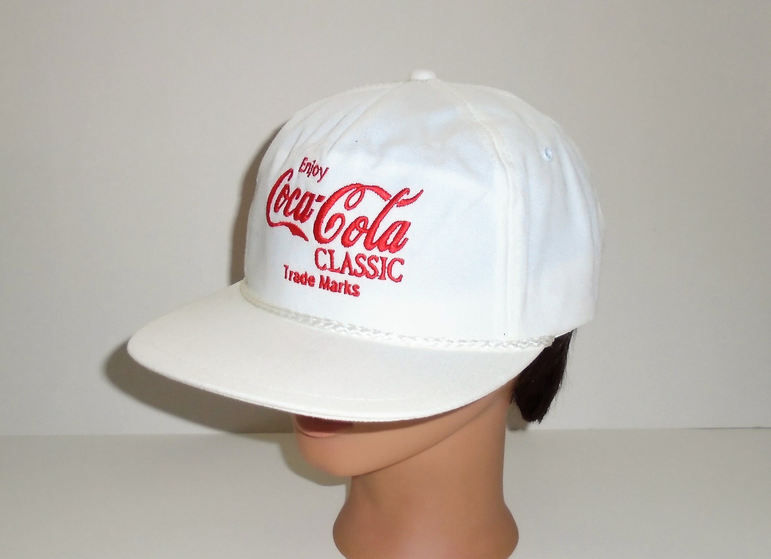 80s Coke Trucker Hat K Brand Coca Cola Classic Baseball Cap - Etsy