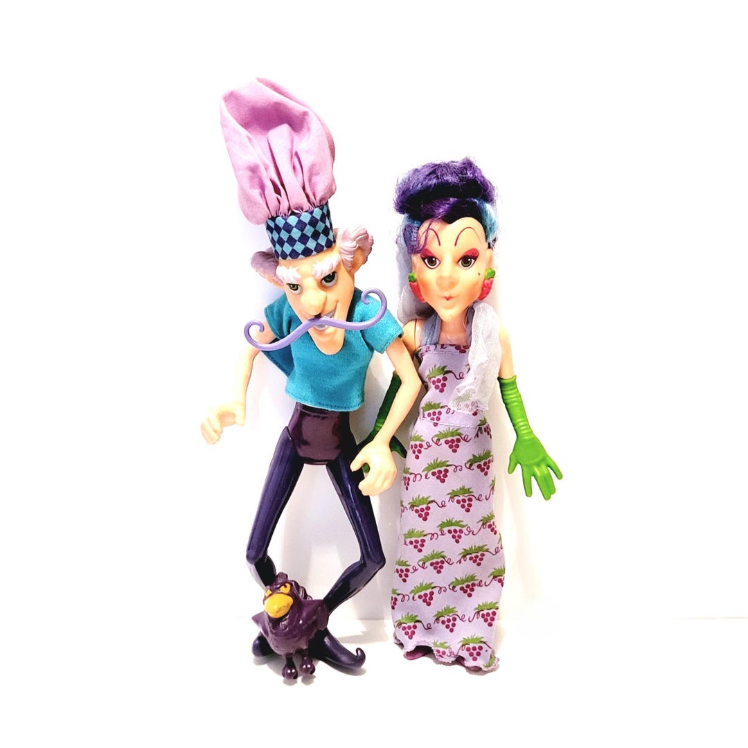 80s Sour Grapes and Purple Pieman Strawberry Shortcake Villains 2pc - Etsy