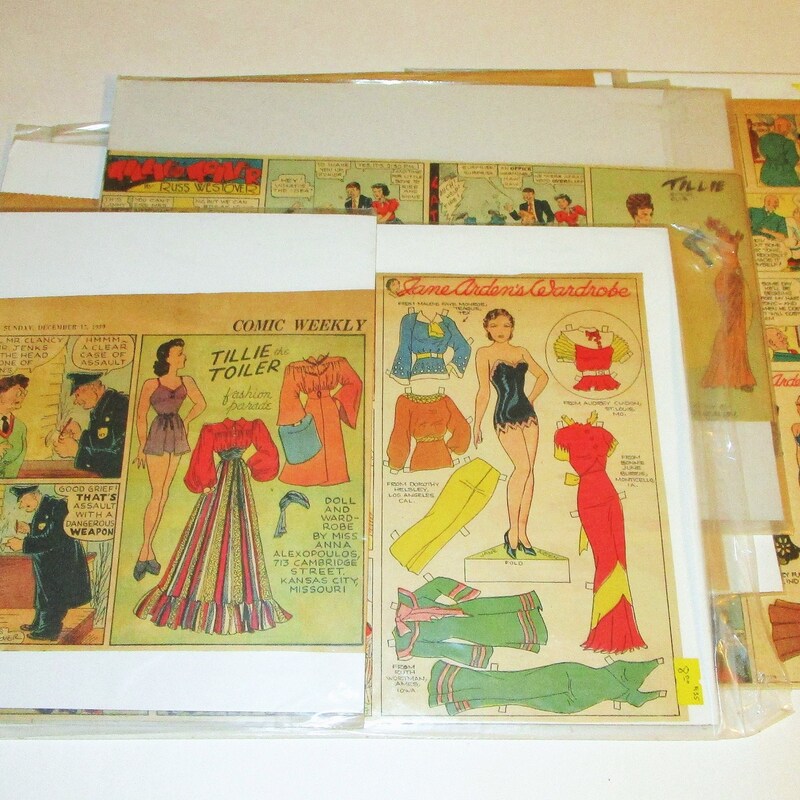 1950s Paper Dolls - Etsy
