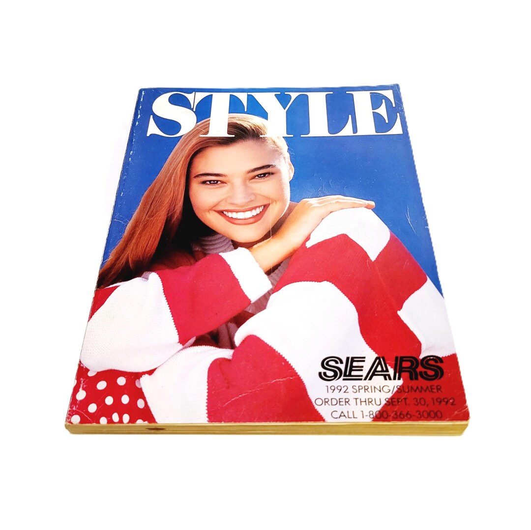 1992 Sears Style Catalog Spring and Summer American Edition - Etsy