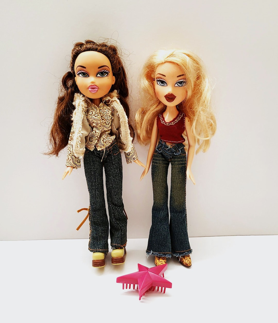 2003 Bratz Style It Set of Hippie Chic Yasmin and Cloe Dolls - Etsy