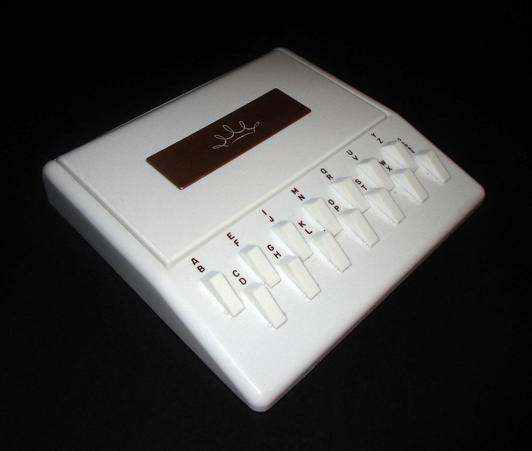 Vintage Address Book 70s White Flip Directory Unused - Etsy