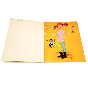 Pippi Longstocking Paper Dolls With Tini Mods 3 Vintage Books - Etsy