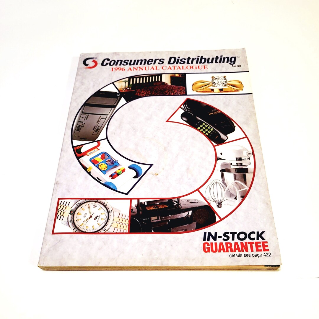 1996 Consumers Distributing Catalog Vintage Toys Electronics - Etsy