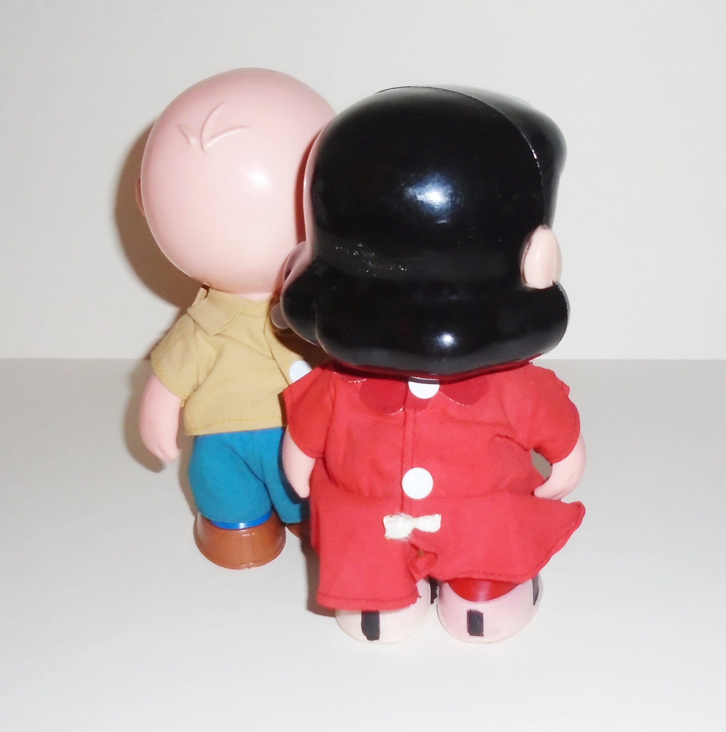 60s Peanuts Figures Charlie Brown and Lucy Pocket Dolls on - Etsy