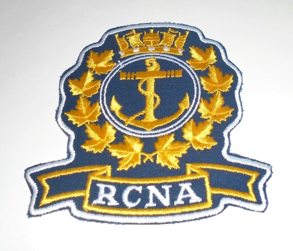 Vintage RCNA Patch Royal Canadian Naval Association a… - Gem