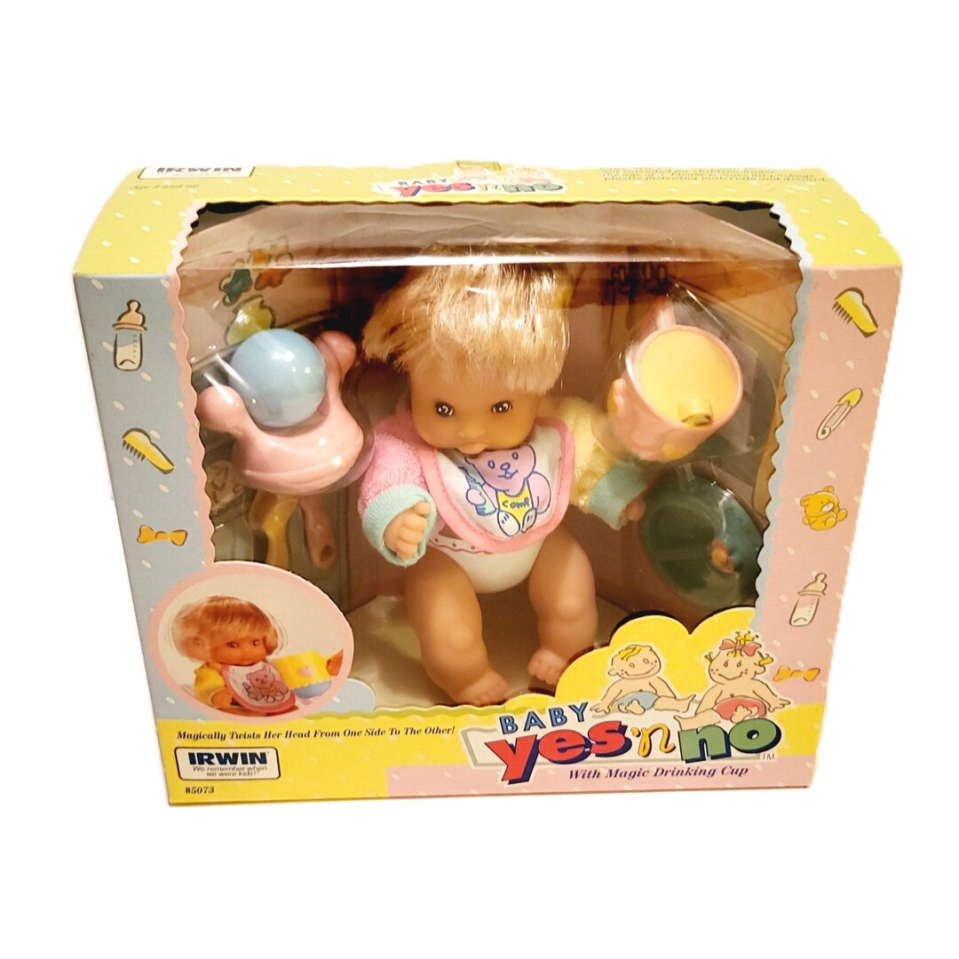 1993 Baby Yes 'n No Head Turning Doll by Irwin Toys NRFB - Etsy