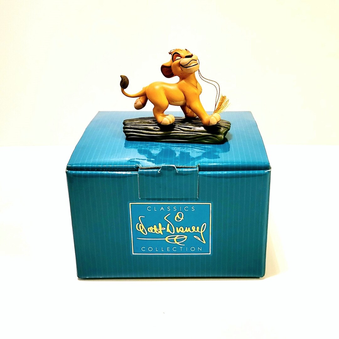 1997 Simba Ornament From the Lion King WDCC Boxed - Etsy