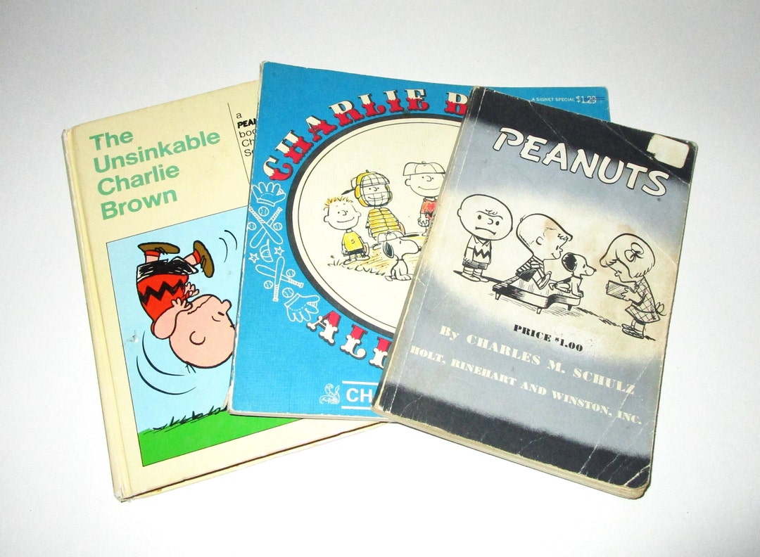 60s Peanuts Books Charlie Brown All Stars Peanuts Every Sunday 3 Books ...