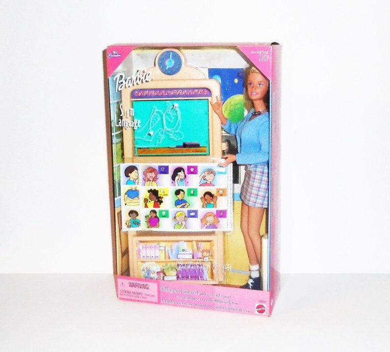 1999 Sign Language Barbie Doll No 25837 NRFB | Etsy