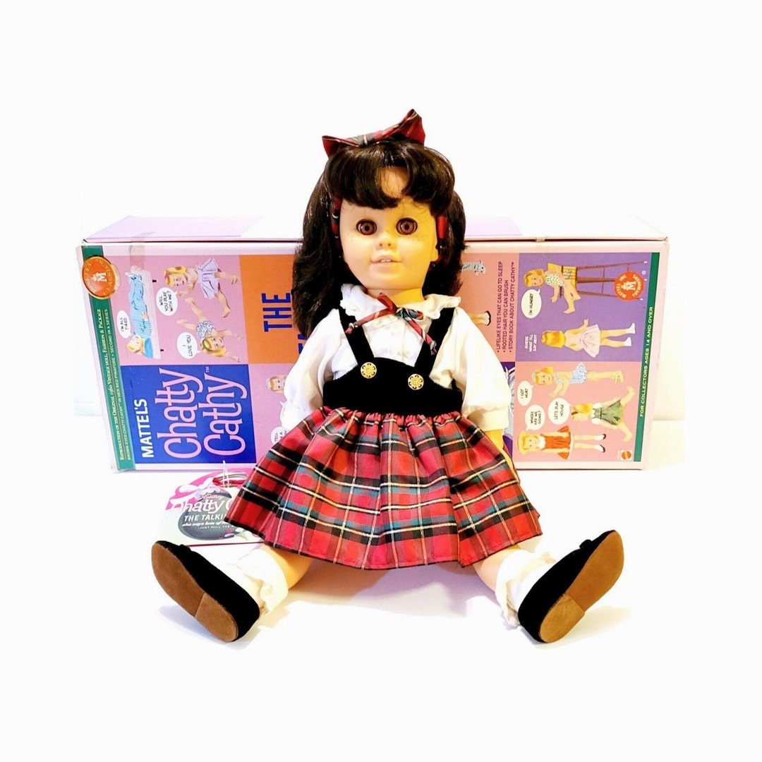 1998 Holiday Chatty Cathy Doll Mattel Reproduction Boxed 20 - Etsy