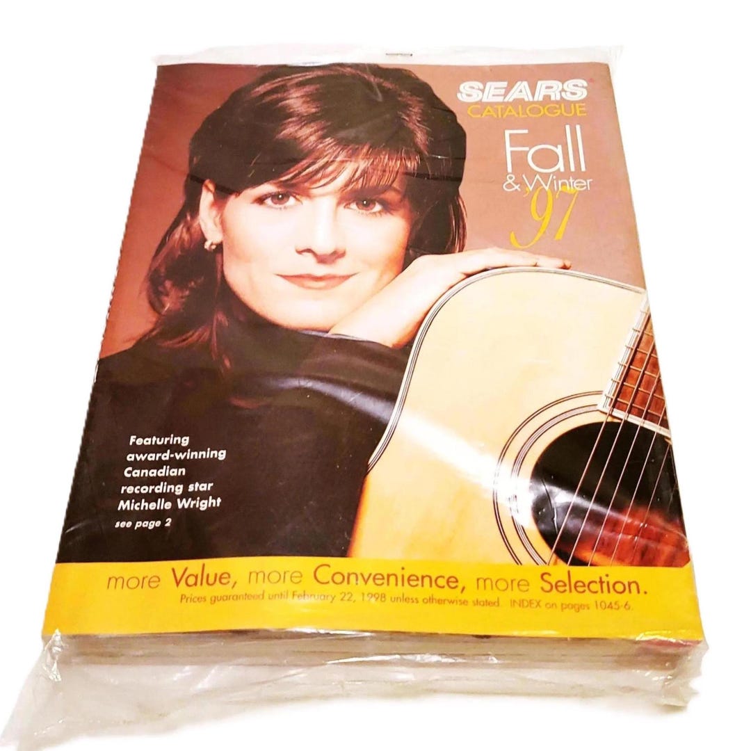 1997 Sears Catalogue Canada Fall and Winter 90s Fashions Sealed - Etsy