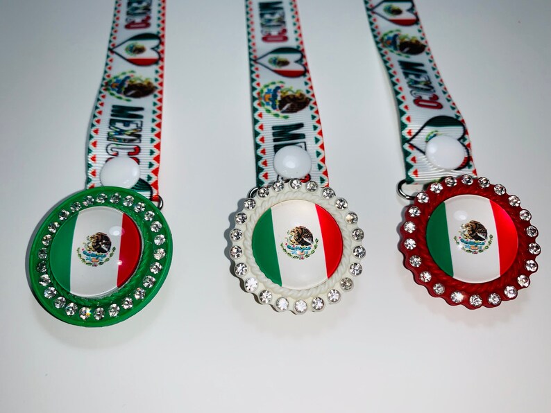 Mexico Mexican Flag Pacifier Holder Baby Girl Pacifier - Etsy