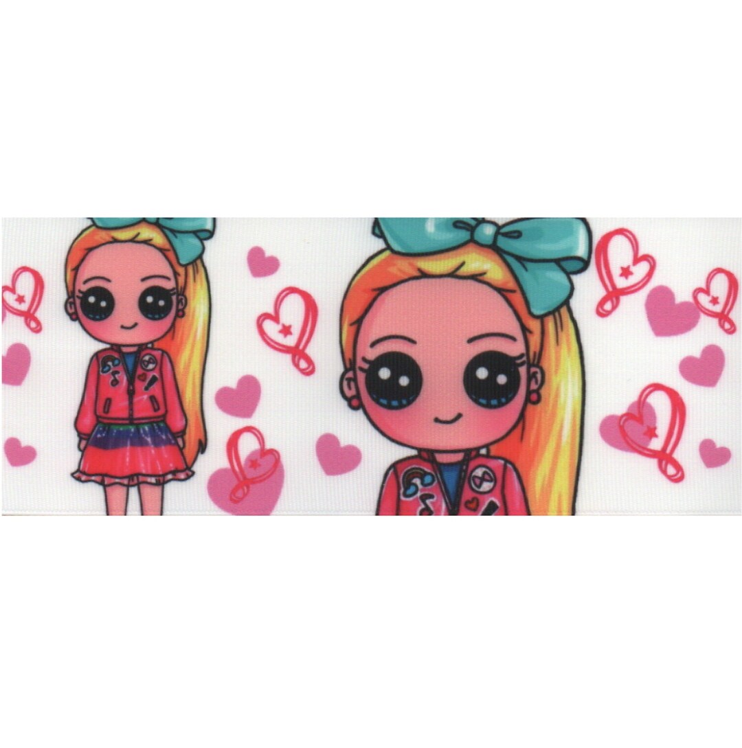 2 Yards - 3” Wide Jojo Siwa Grosgrain Cheer Bow Ribbon - Etsy