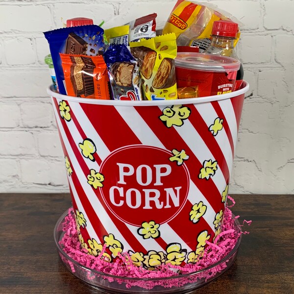 Movie Night Bucket - Etsy