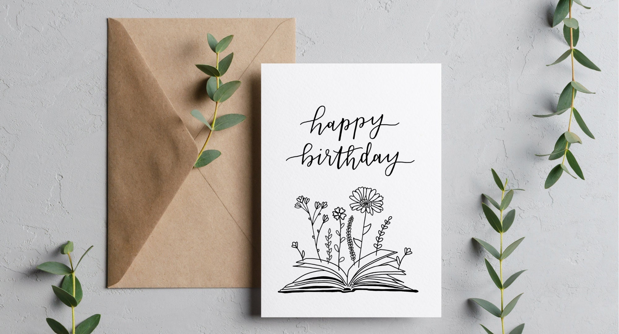 Pack of 3 Birthday Cards for Book Lovers // Birthday Card, Birthday ...