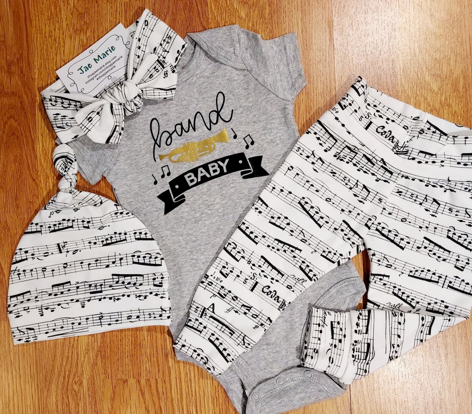 Band Baby, Trumpet, Baby Boy, Baby Girl, Unisex, Gender Neutral Clothes ...