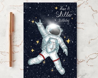 Rocker birthday card | Etsy