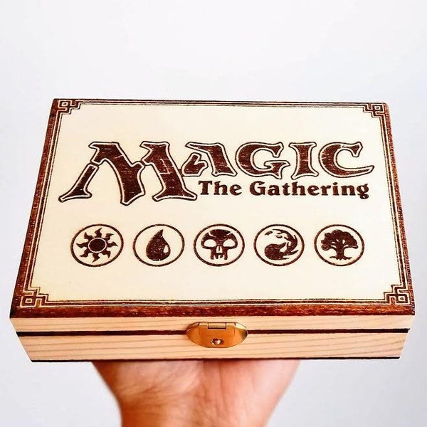 Magic the Gathering Deck Box - Etsy