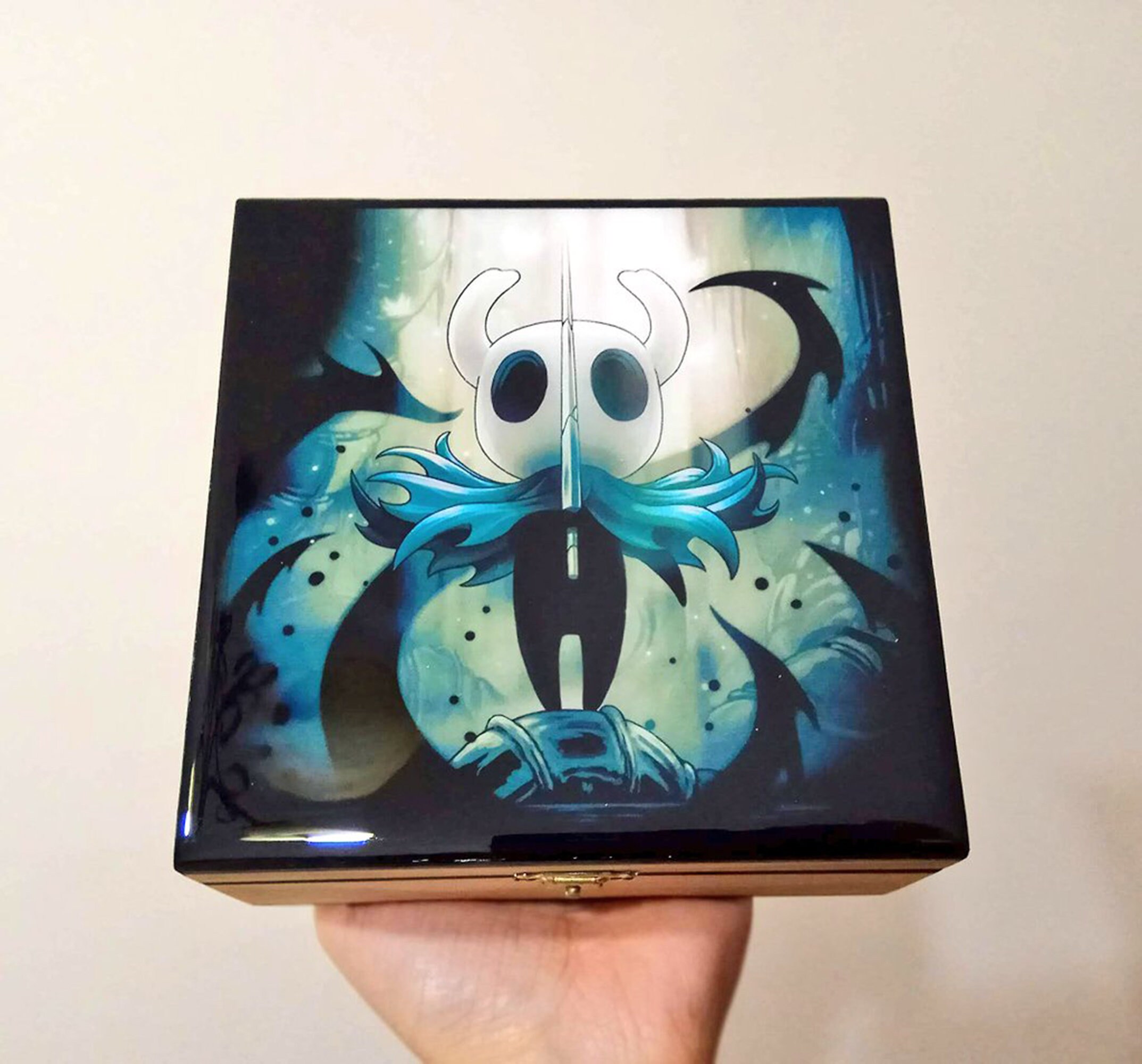 Hollow Knight Wood and Crystal Resin Box Customizable With - Etsy