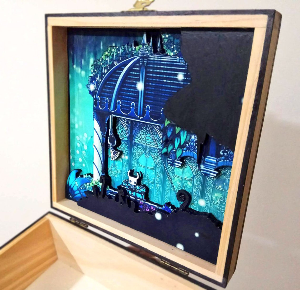 Hollow Knight Wood and Crystal Resin Box Customizable With - Etsy