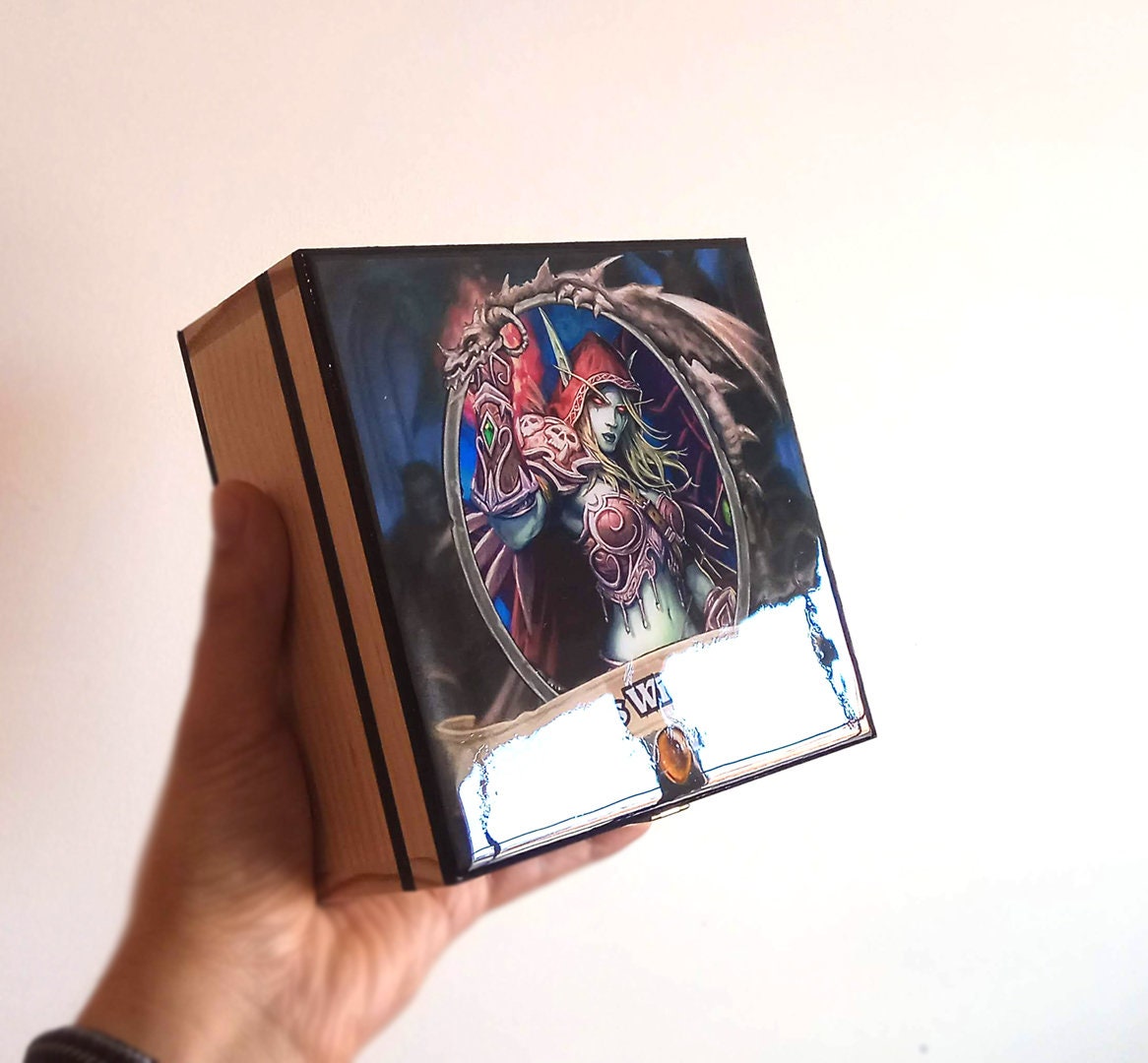 Sylvanas World of Warcraft / Hearthstone Wooden Box | Etsy