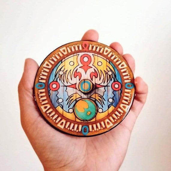 Zelda Majora's Mask Coasters Clock Tower Wood and | Etsy