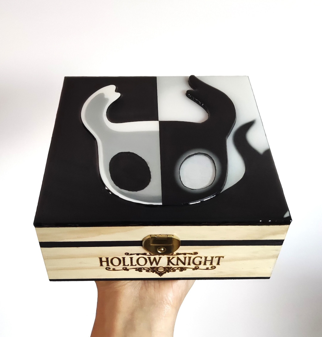 Hollow Knight Relief Box, Made With Wood and Crystal Resin - Etsy